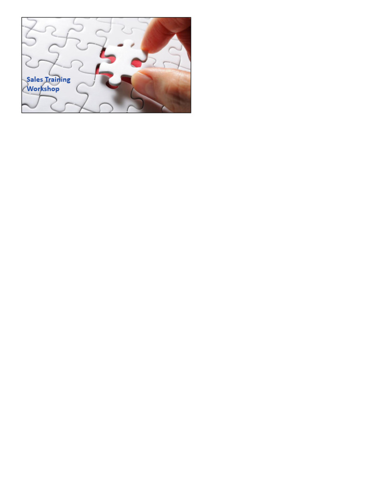 SG Partners Sales Training Workshop Colorcon Student Notes | PDF | Mind ...
