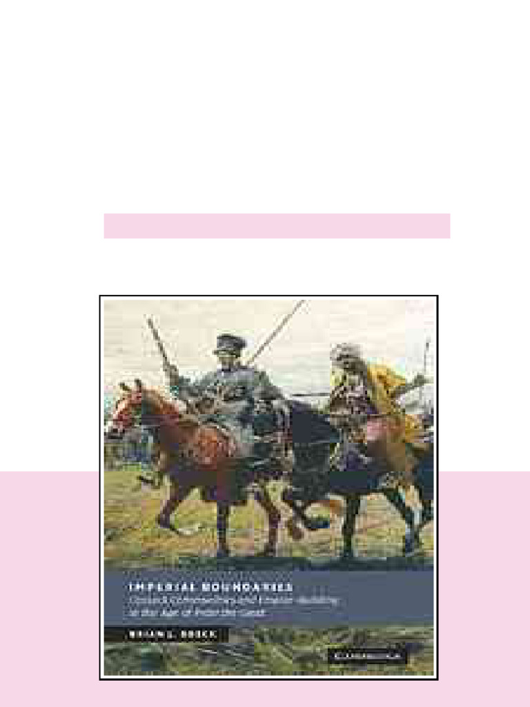 Imperial Boundaries Cossack Communities And Empirebuilding In The Age ...
