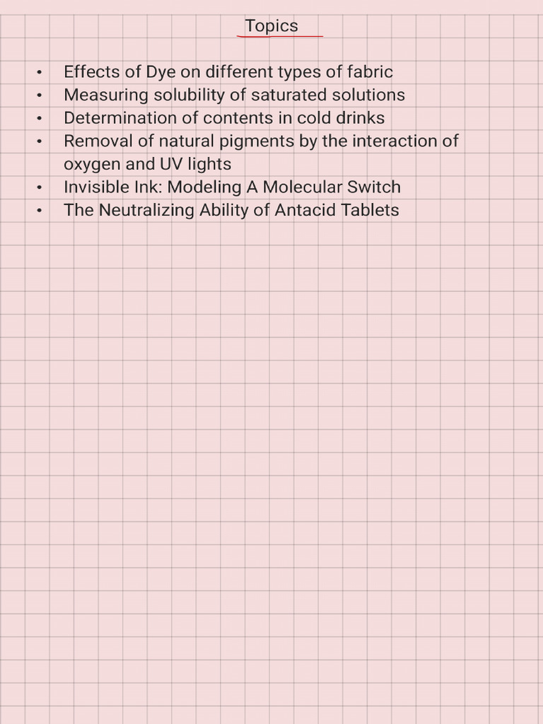 Science Exhibition 2024 Chemistry Ideas_241025_110658 | PDF