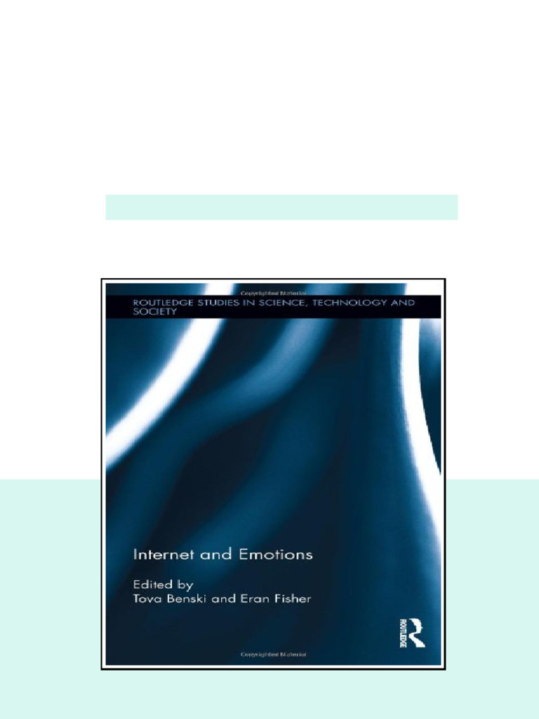 Internet And Emotions 1st Edition Tova Benski Eran Fisher full | PDF ...