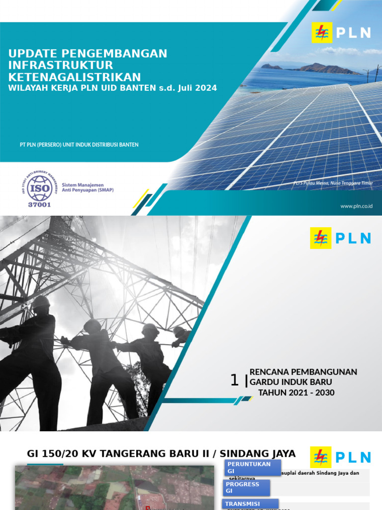 Update GI Baru Dan Ext Trafo Agustus 2024 | PDF