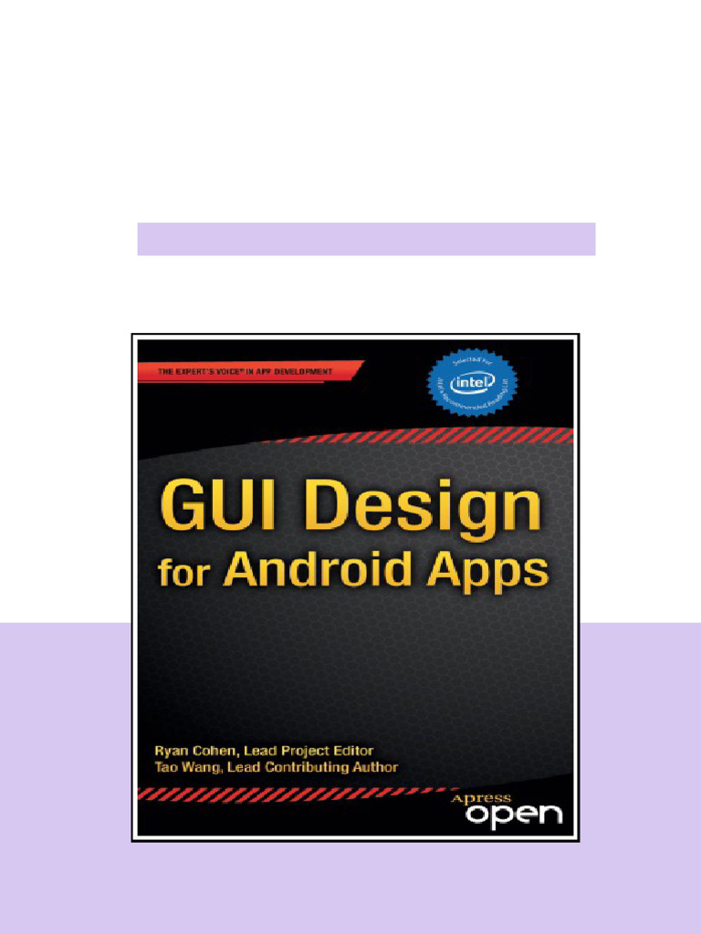 Gui Design For Android Apps Ryan Cohen Tao Wang full | PDF | Computer ...