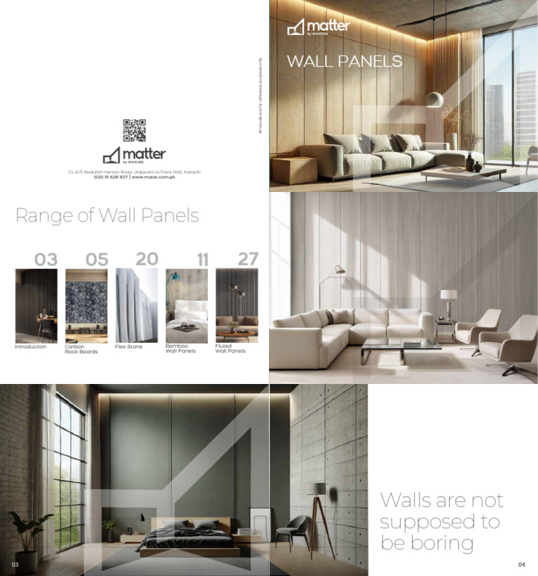 Innovative Wall Panels for Modern Design | PDF | Wall | Brick