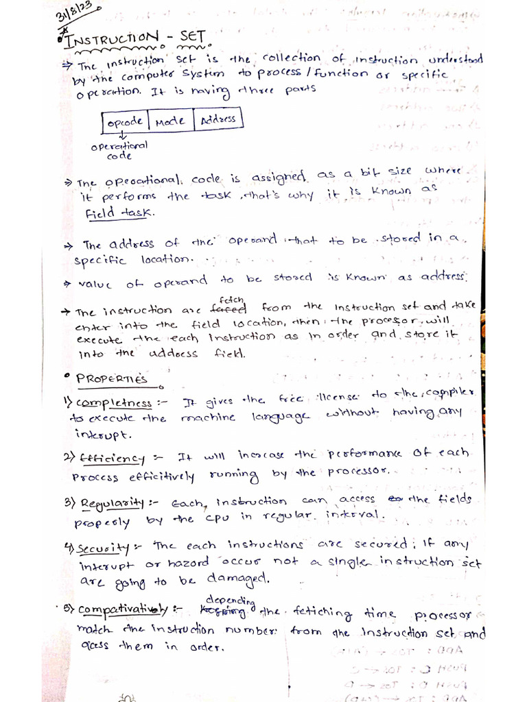 Computer Organization Remaining Notes Ravi | PDF