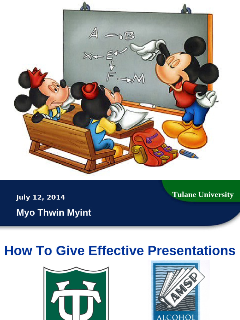How to Give Effective Presentations | PDF | Green