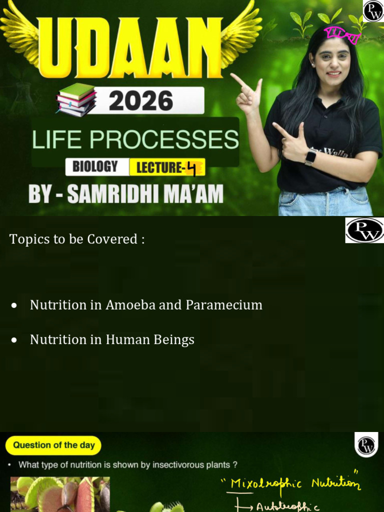 Life Processes 04_Class Notes | PDF