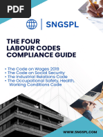 Overview of India's New Labour Codes | PDF | Employment | Wage