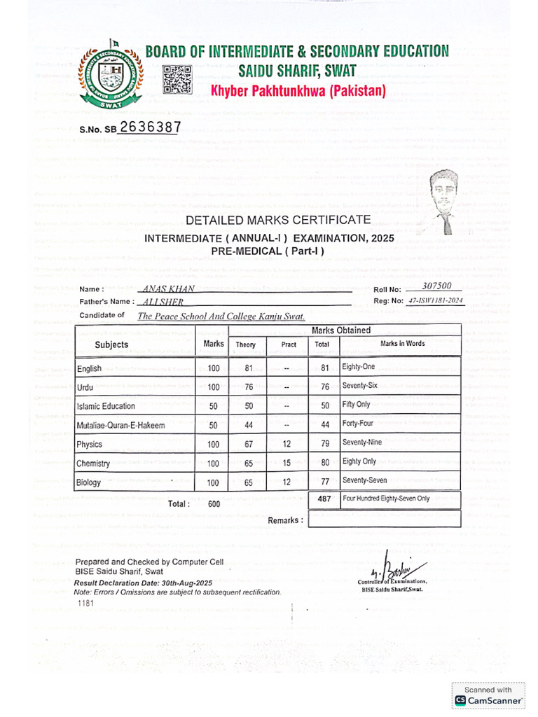 FSC Results | PDF