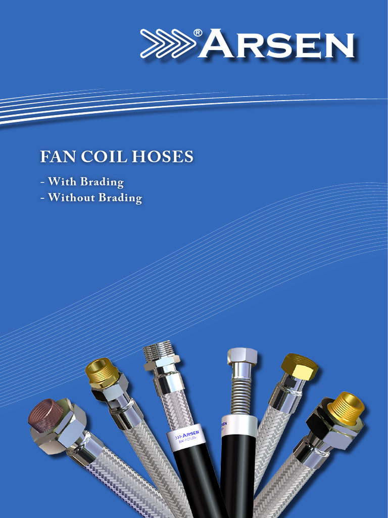 Arsen Fan Coil Hoses Specifications | PDF | Pipe (Fluid Conveyance ...