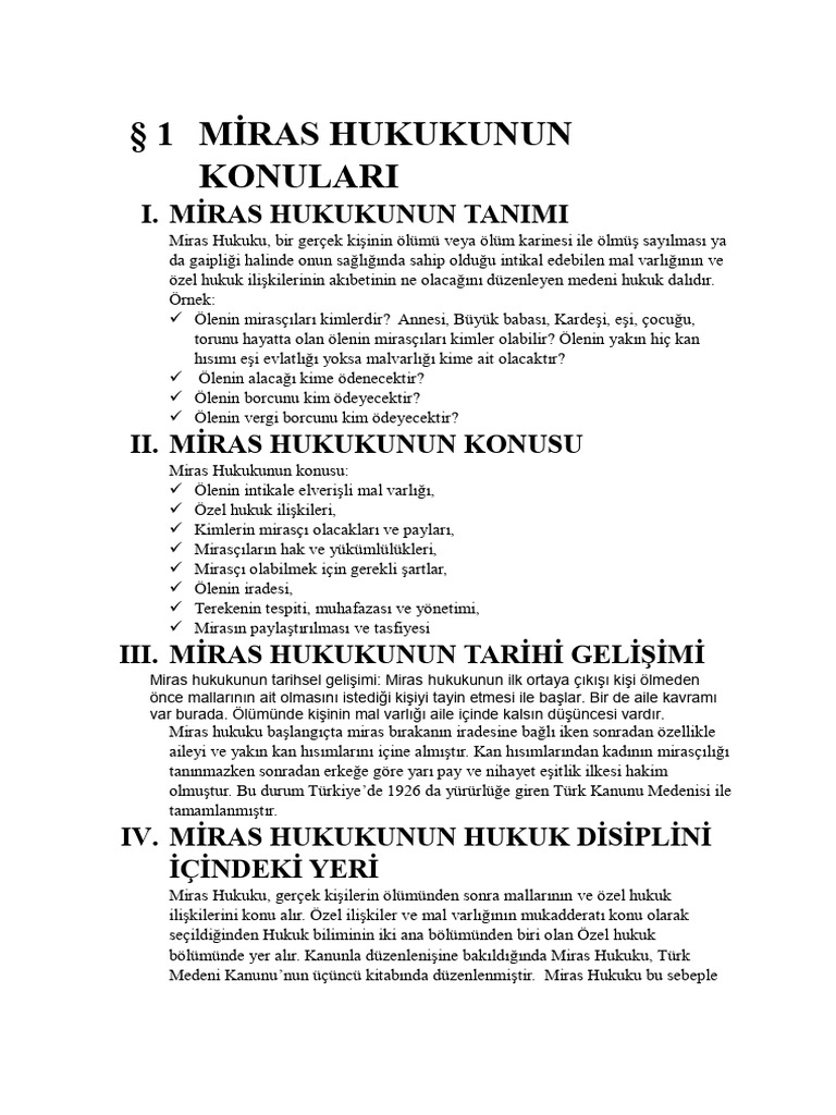 Miras Vize Sonrası 3 | PDF