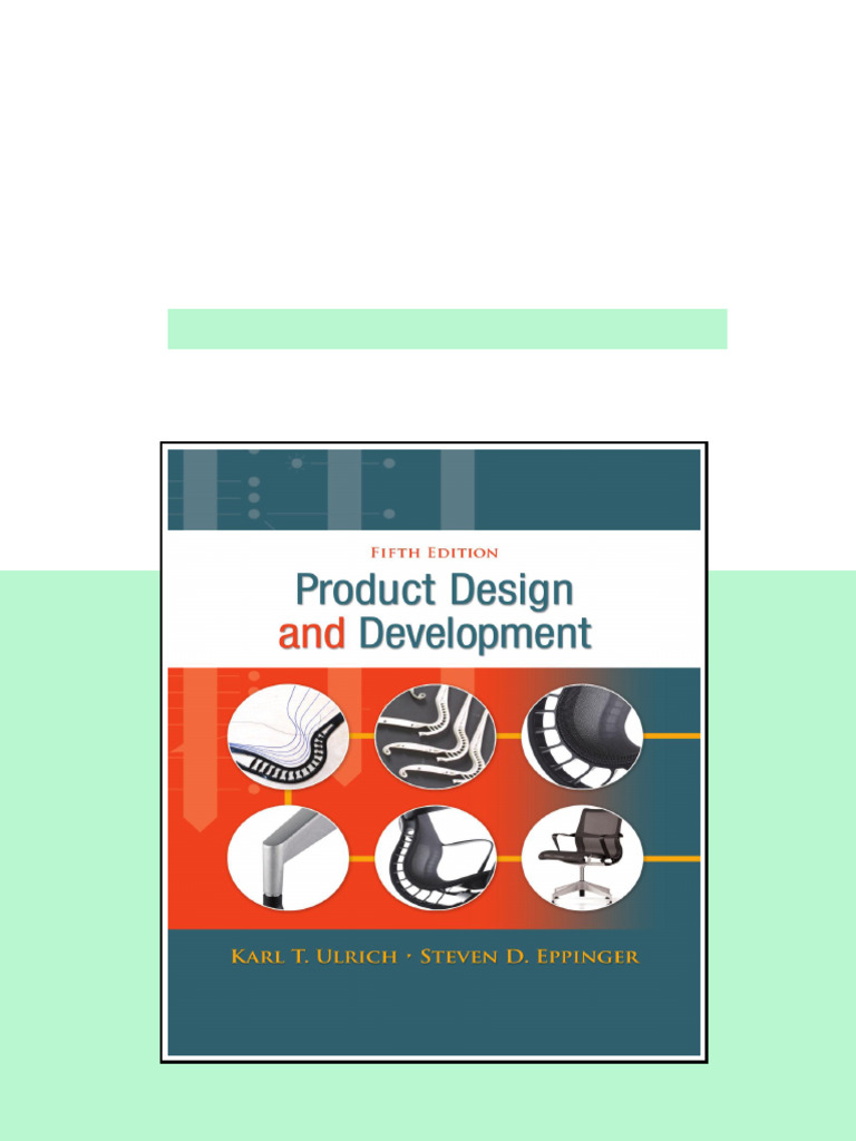 Product Design and Development 5th Edition by Ulrich Karl full | PDF
