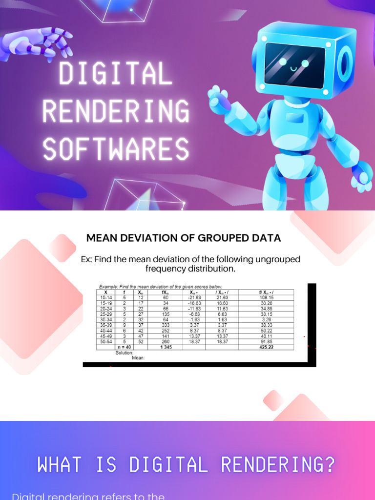 Rendering Software | PDF