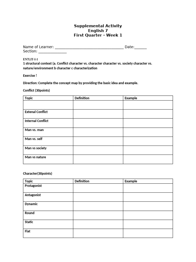 Supplemental Activity 2025 2026 | PDF