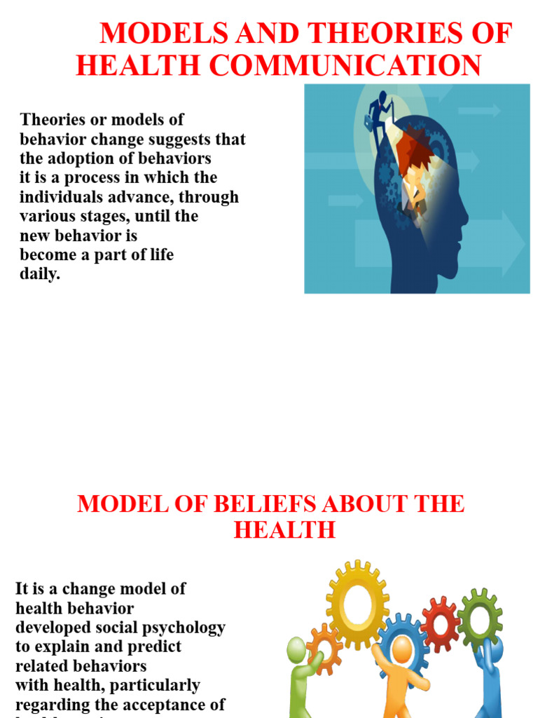 Health Communication Models Explained | PDF