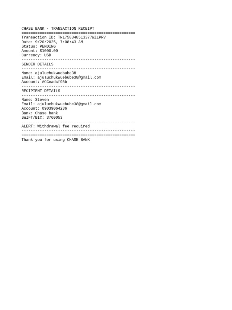 Tn1758348513377wzlprv Receipt | PDF
