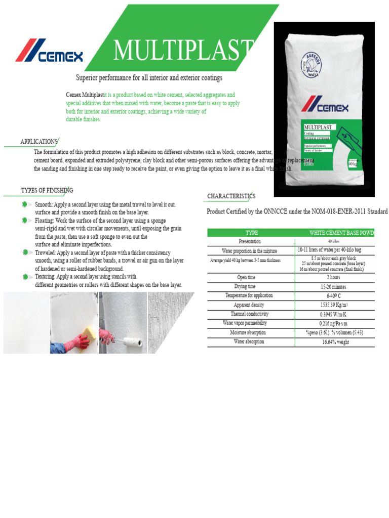 Digital Sheet Multiplast Cement | PDF | Concrete | Paint