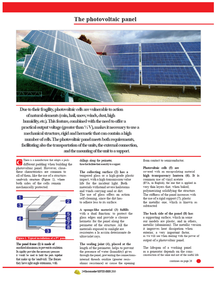 Understanding Photovoltaic Panels | PDF | Photovoltaics | Photovoltaic ...