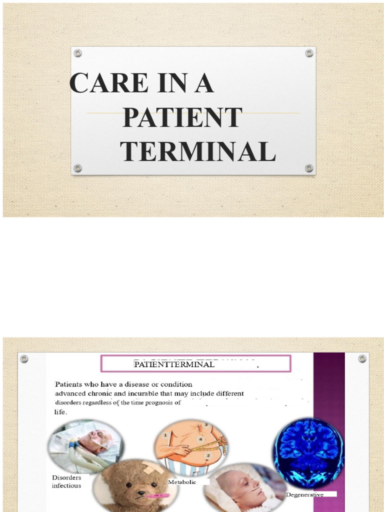 Comprehensive Care for Terminal Illness | PDF | Terminal Illness ...