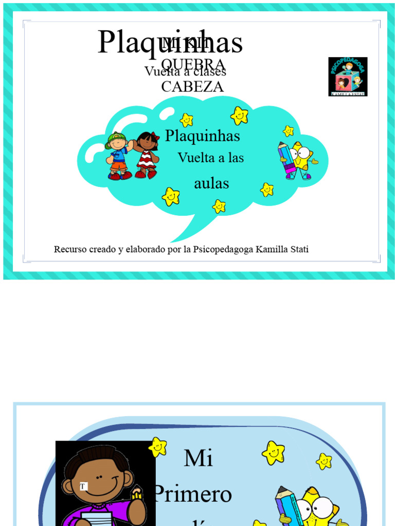 Recursos para la Vuelta a Clases | PDF | Psicología Educacional ...