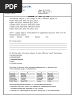 KPCOFGS Animal Classification Guide | PDF | Coyote | Canis
