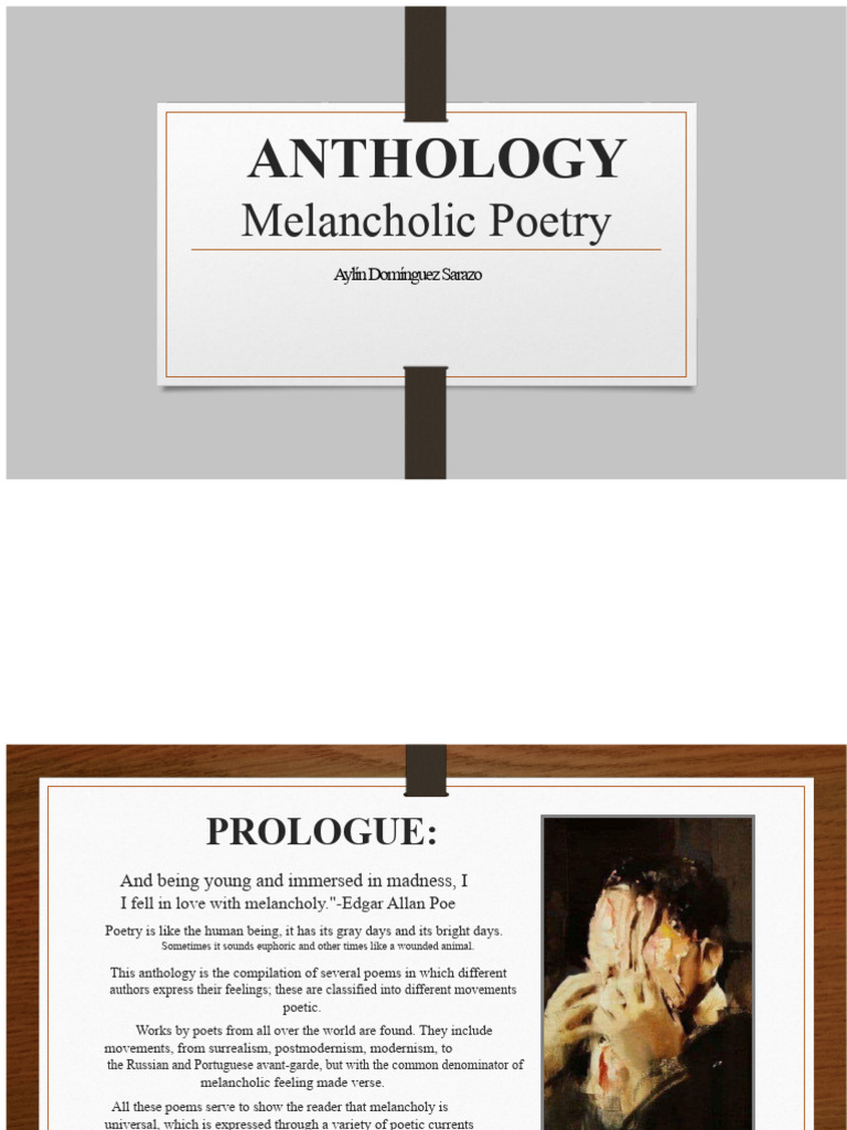 Anthology of Poems Example | PDF | Poetry