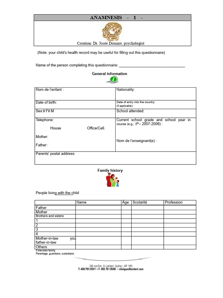 Child Health and Development Questionnaire | PDF | Childbirth | Sleep