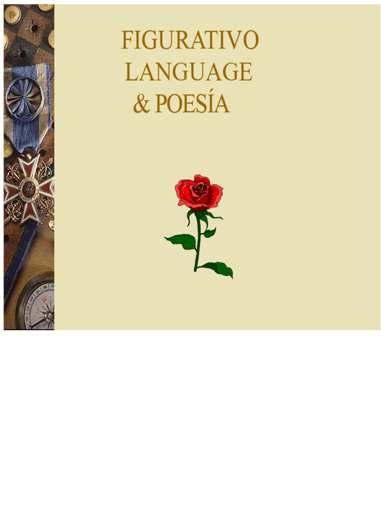 Lenguaje Figurativo en Poesía | PDF | Poesía | Metáfora