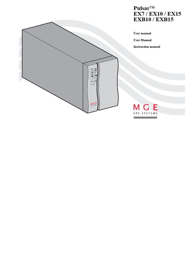 Pulsar EX User Manual for UPS Systems | PDF | Microsoft Windows ...