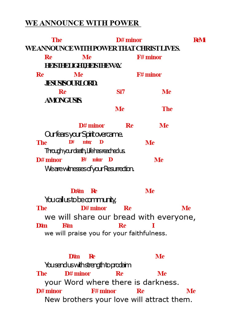 Proclaiming Christ's Power and Light | PDF | Jesus | God In Christianity