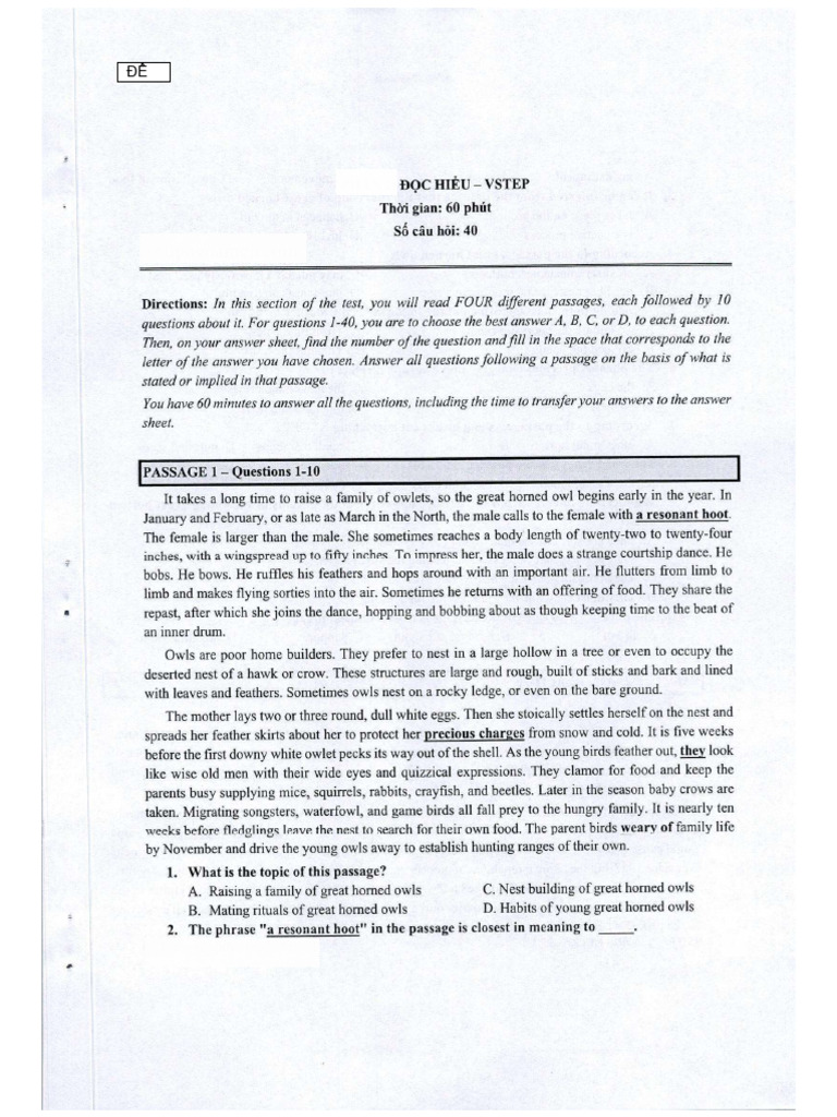 10 Reading Tests | PDF
