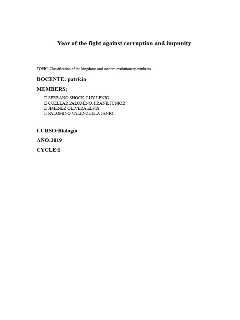 Biology Monograph 5 Kingdoms | PDF | Genetics | Natural Selection