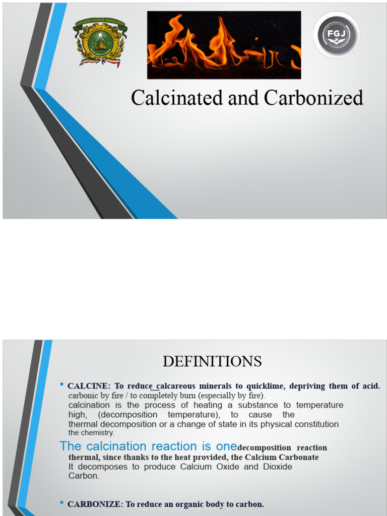 05 Calcinated and Carbonized | PDF | Cadaver | Decomposition