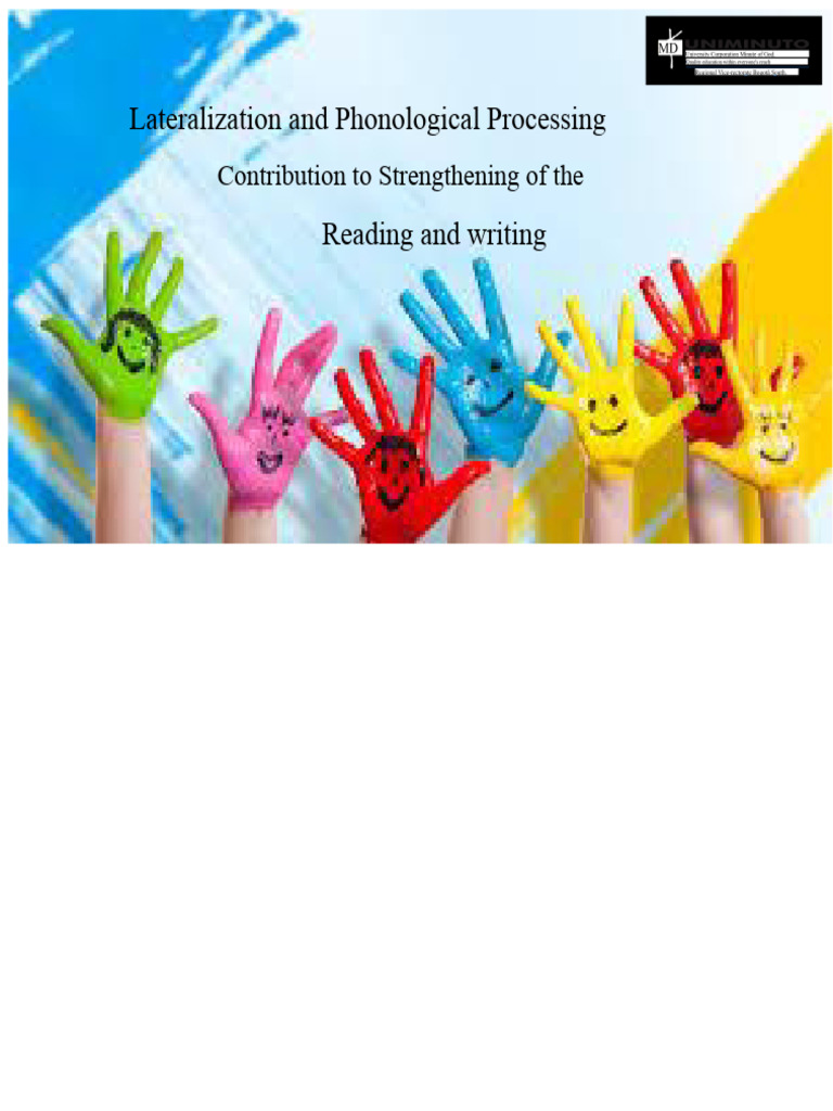 Phonological Awareness in First Graders | PDF | Literacy | Learning ...