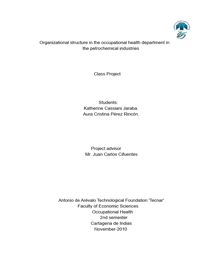 Class Project Mexichem Resins Colombia - 7 - Katherine | PDF ...