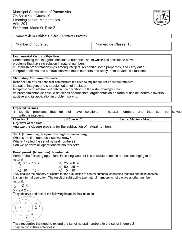 Understanding Integers in Mathematics | PDF | Subtraction | Number Theory