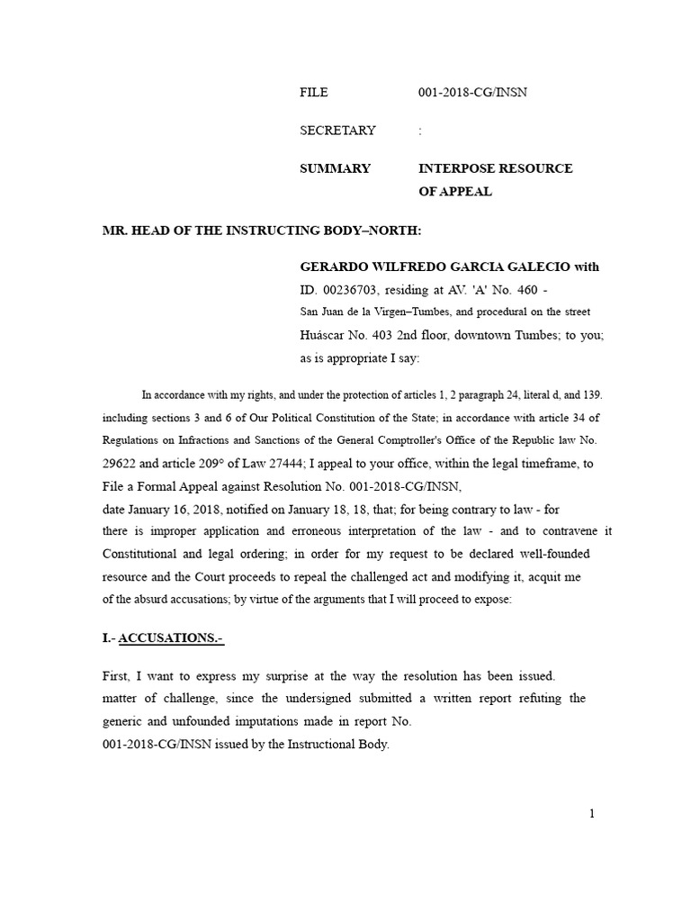 APPEAL MODEL CONTROL OFFICE.docx | PDF | Statute Of Limitations | Crimes