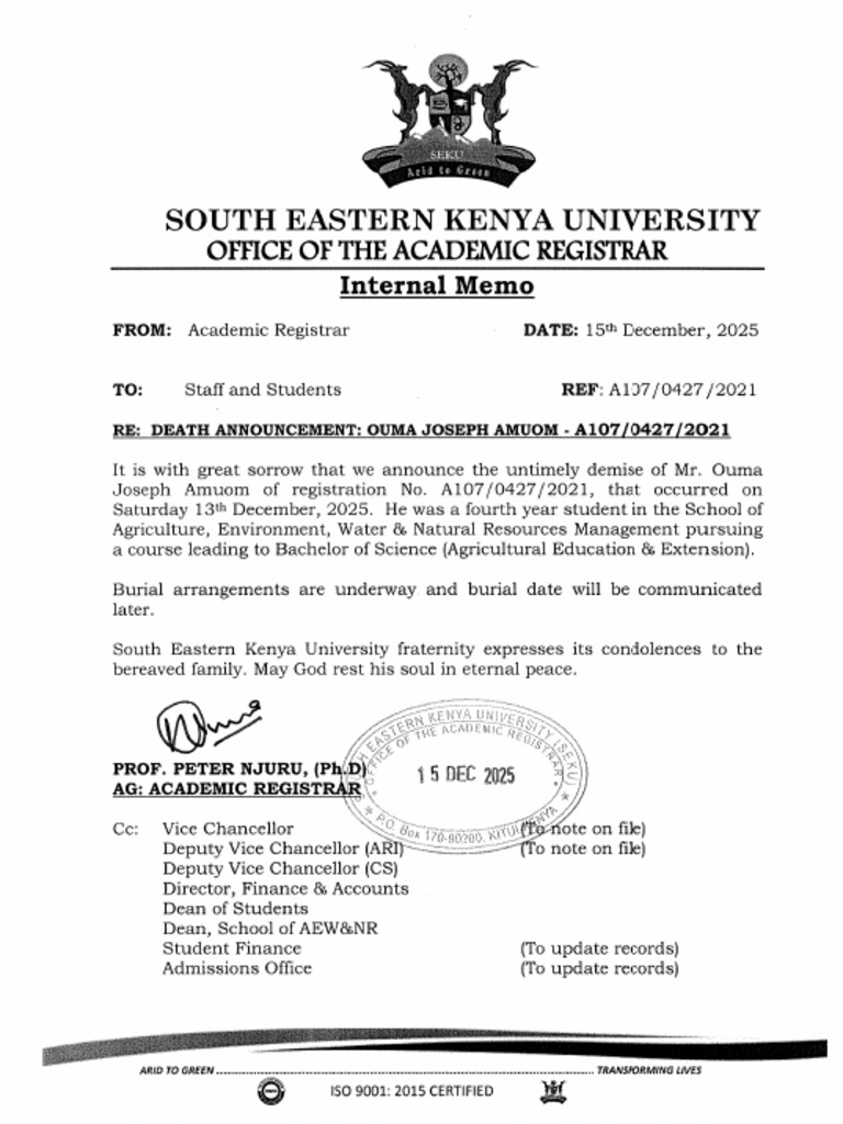 Death Announcement | PDF