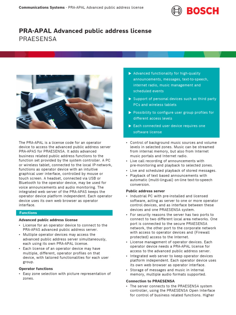 PRA APAL Data Sheet EnUS 86432192779 | PDF | World Wide Web | Internet ...