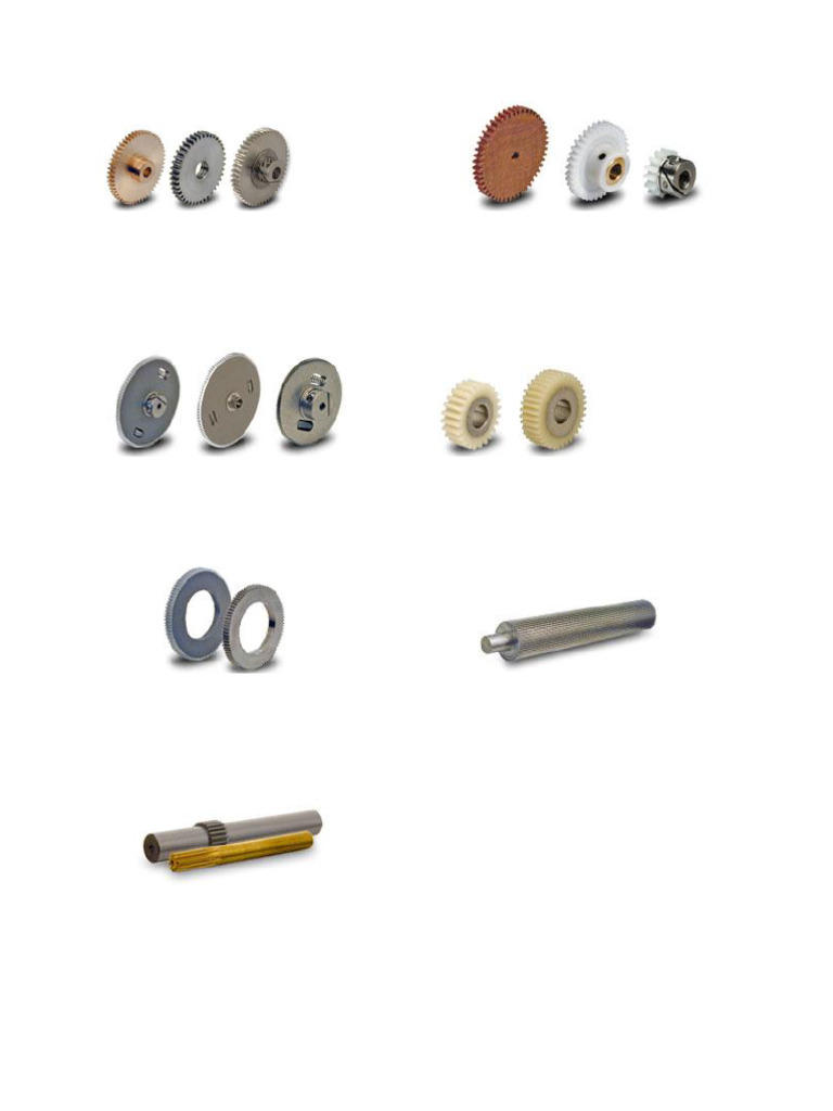 Types of Spur Gears Explained | PDF