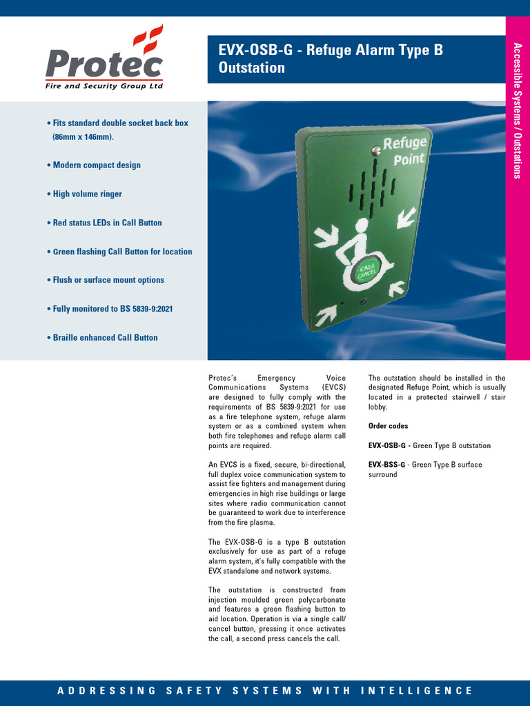 EVX OSB Type B Outstation | PDF | Equipment