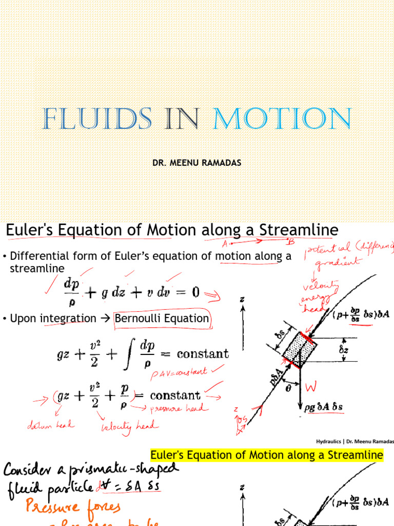 Fluids in Motion 4 | PDF