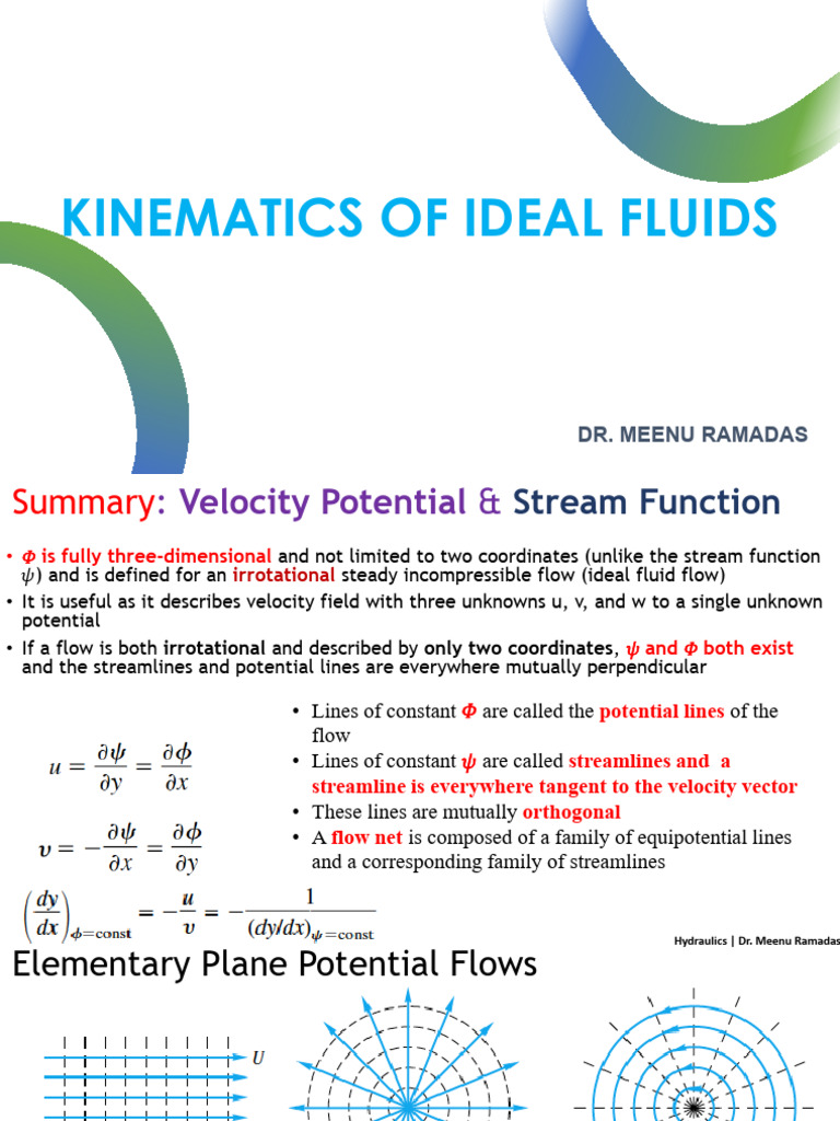 Kinematics of Ideal Fluids 2 | PDF | Vortices | Geometry