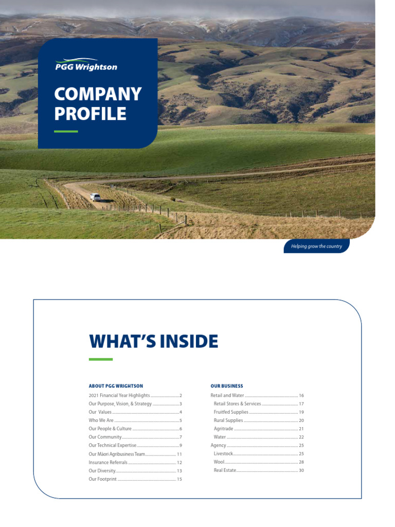 PGG Wrington New Zealand Business | PDF | Agronomy | Agriculture