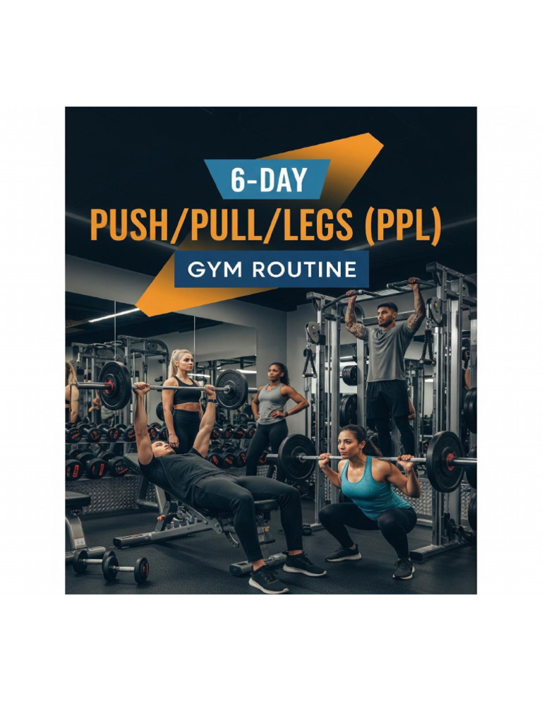 Science-Based Six-Day Gym Routine by Sumon | PDF | Anatomical Terms Of ...