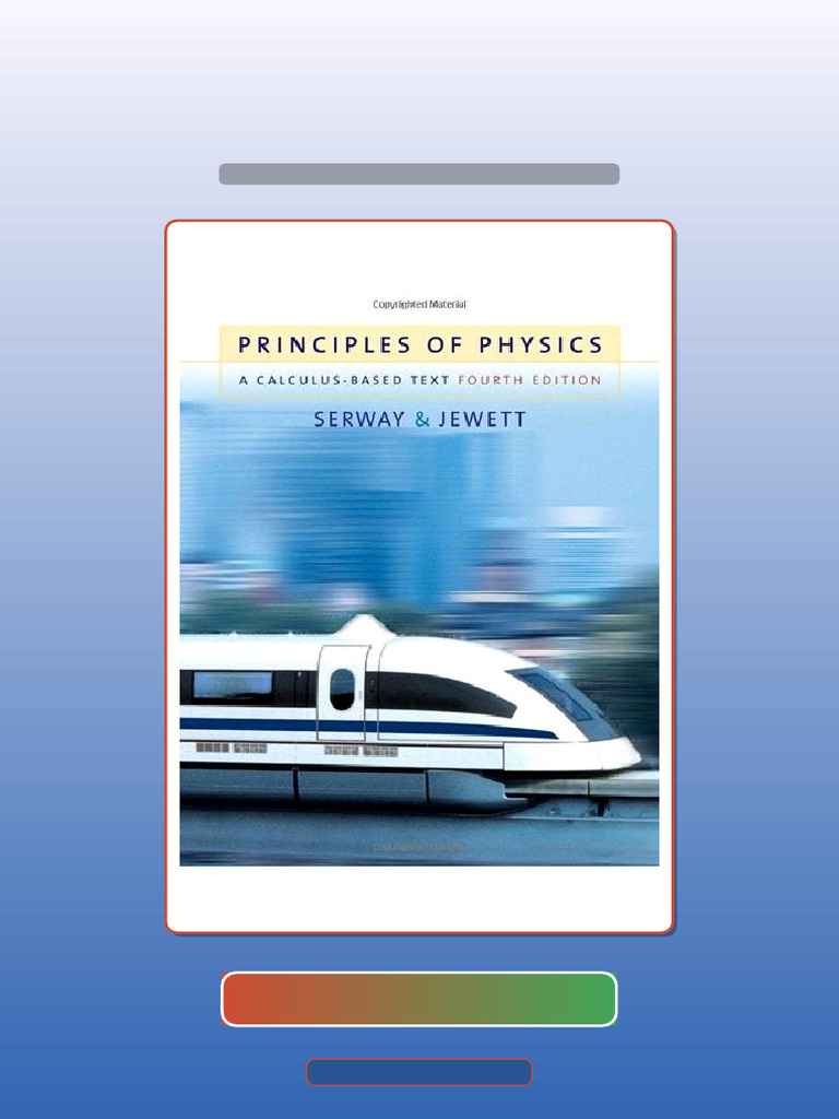 Test Bank For Principles of Physics A CalculusBased Text 4th Edition ...