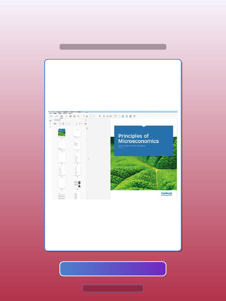 Test Bank for Principles of Microeconomics 80 8th eBook and TestBank ...