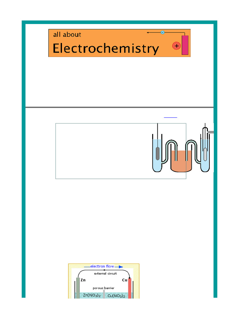 Galvanic Cells | PDF | Electrochemistry | Electrode