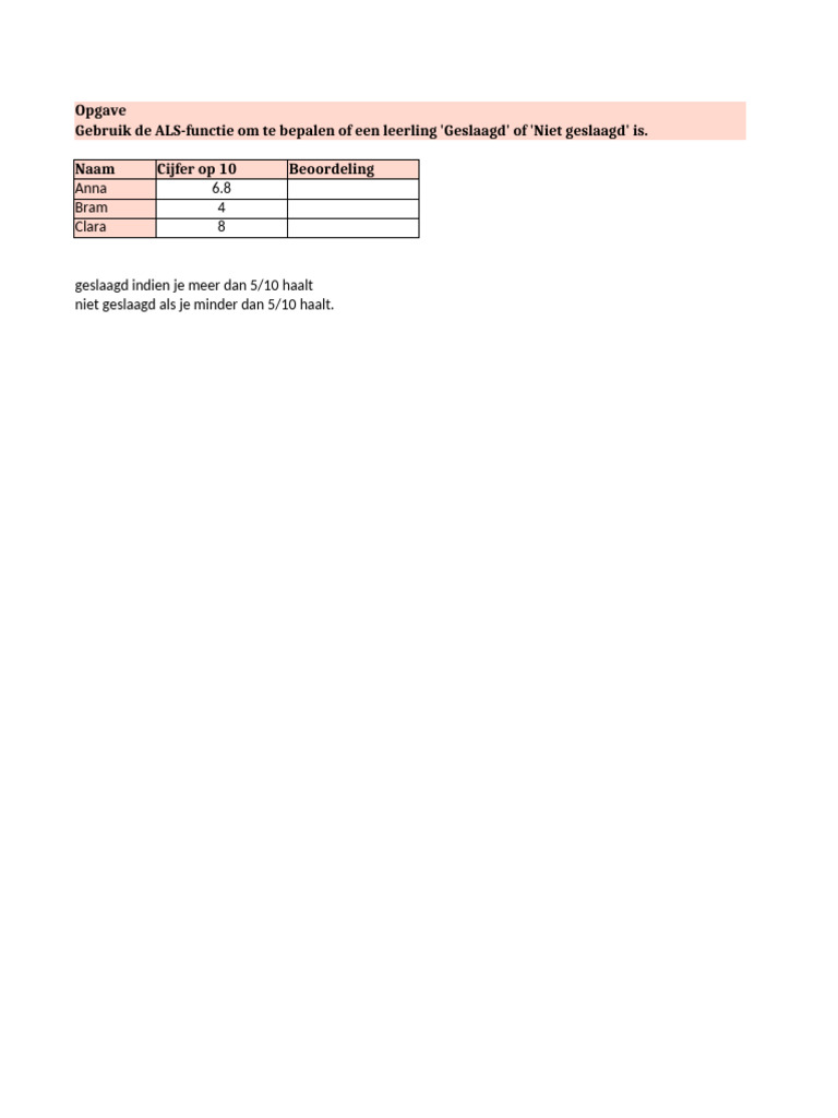 Als Functie Oefeningen-Herhaling | PDF