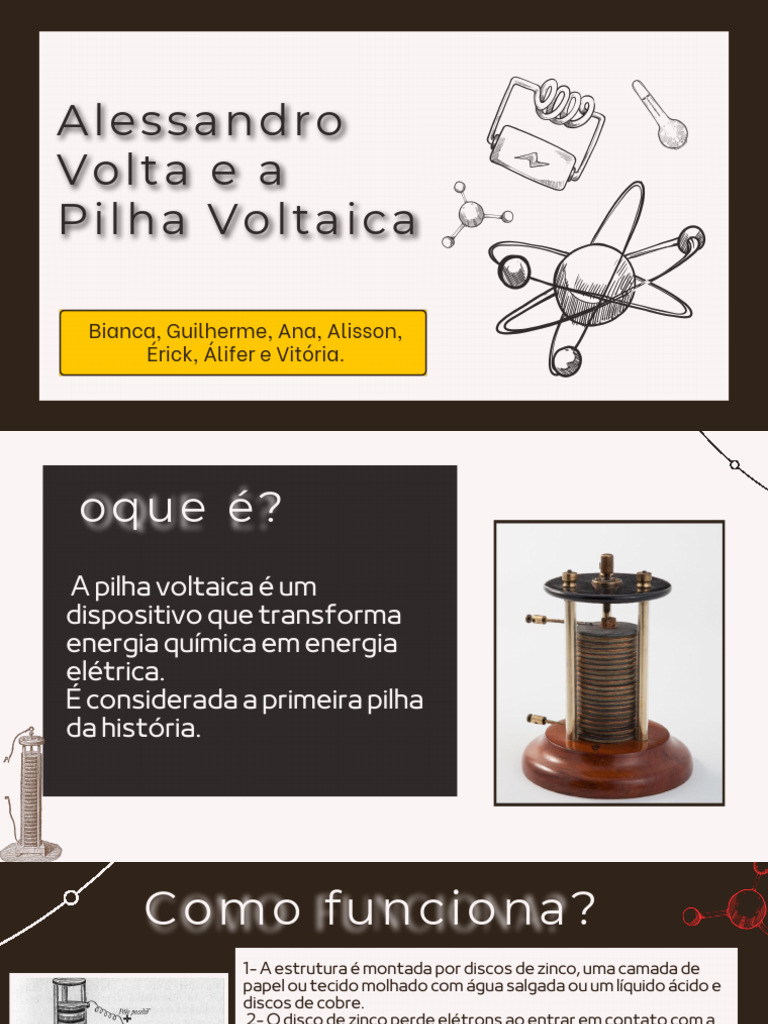 Alessandro Volta e A Pilha Voltaica - 20251127 - 135435 - 0000 | PDF ...