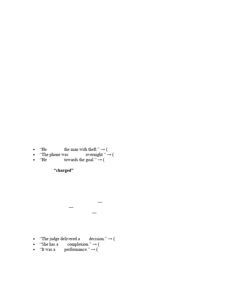 Vocabulary Building for Legal Students | PDF | Idiom | Word